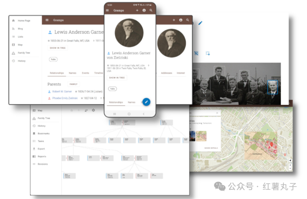 Nas上部署一款族谱docker应用：Gramps Web